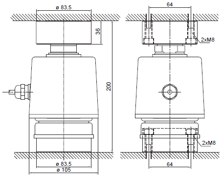BR020 Compression Load Cells | Scale-Link Automation, Inc.